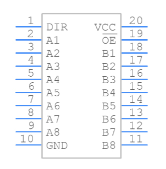 74LS245: Transistor, Pinout, Datasheet