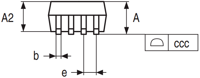 M24C64-R I2C bus EEPROM: Pinout, Equivalent and Datasheet