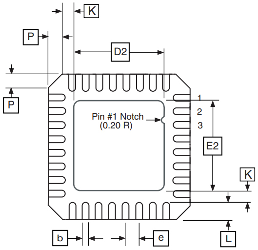 Attiny88 Mu 8 Bit Microcontroller Pinout Equivalent And Datasheet