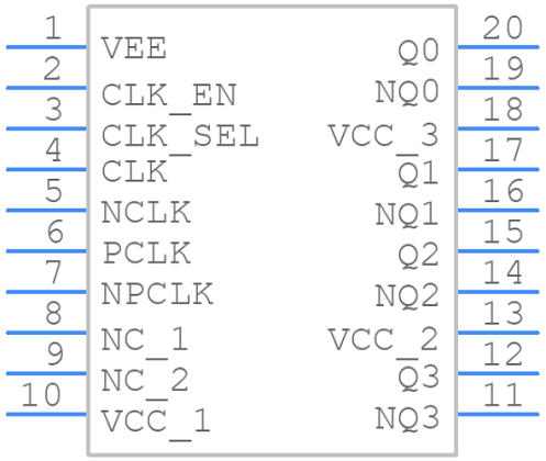 8533AG-01 LVPECL Fanout Buffer: Pinout, Features and Datasheet