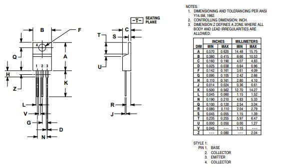 2N6292 Transistor: Equivalent, Pinout, and Datasheet
