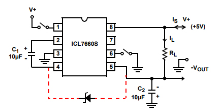 ICL7660S Voltage Regulators DC Switching Regulators[Video]:Datasheet ...
