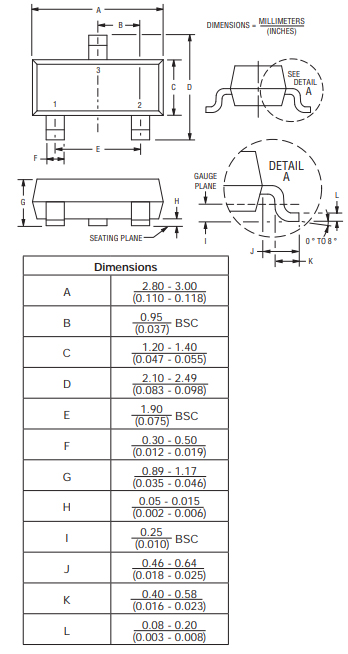 CDSOT23-SM712 Tvs Diode Surface SOT-23-3 14V Clamp[FAQ]: Datasheet ...