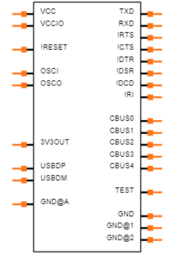FT232RL IC USB FS SERIAL UART 28-SSOP[Video]: Datasheet, Pinout, and ...
