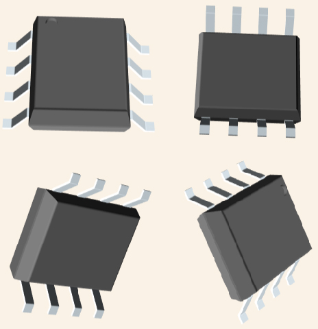 ATTINY25V 8-bit AVR Microcontroller: Pinout, Equivalent and Datasheet