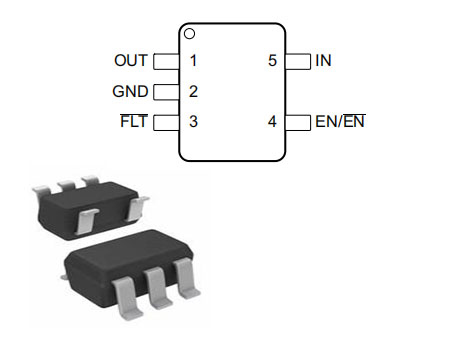 TPS2051CDBVR Power-Distribution Switches: Layout, Pinout, and Datasheet