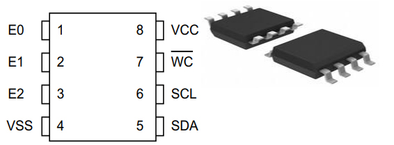 M24128-DF 128-Kbit serial I2C bus EEPROM: Pinout, Equivalent and Datasheet