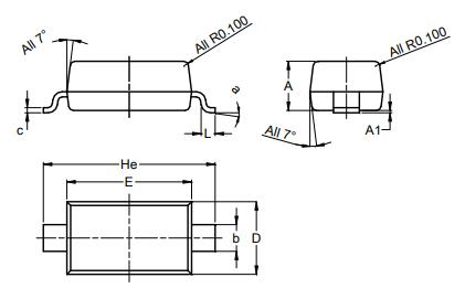1n4148w Switching Diode: Datasheet, Pinout, Replacements, and 1n4148w ...