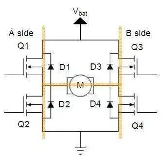 What is an H-bridge:circuit, construction & working